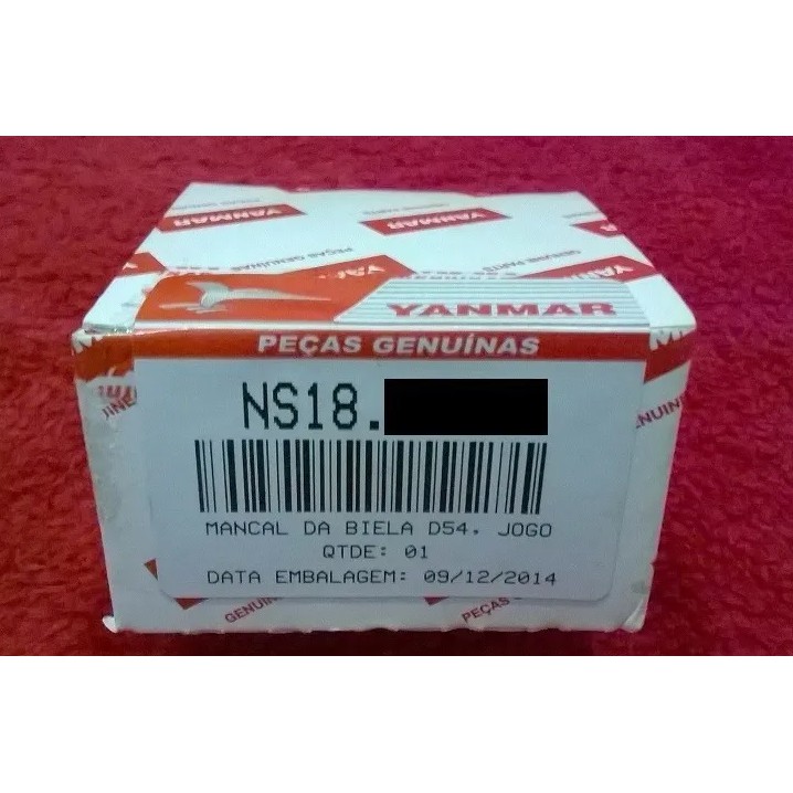 Bronzina De Biela Std Motor Yanmar Ns18 (mancal Da Biela) | Shopee Brasil