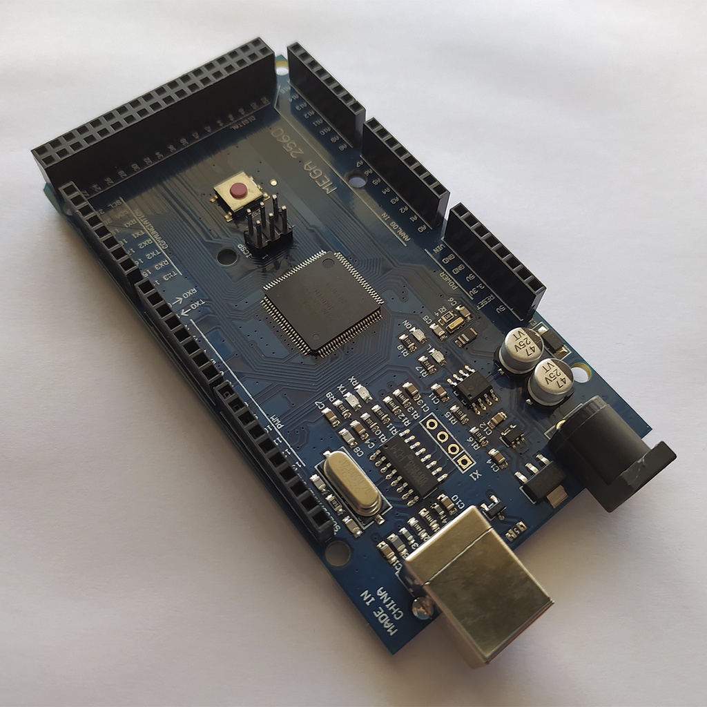 Arduino Mega 2560 Compativel E OU mais Cabo USB 50cm (atmega2560-16au ...