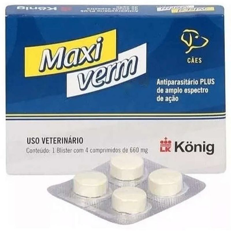 Maxi Verm Plus 660 Mg | Shopee Brasil