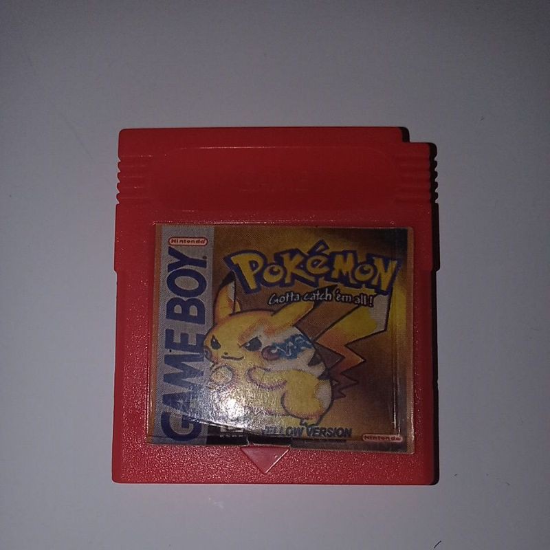 Pokemon Yellow - GBC | Shopee Brasil