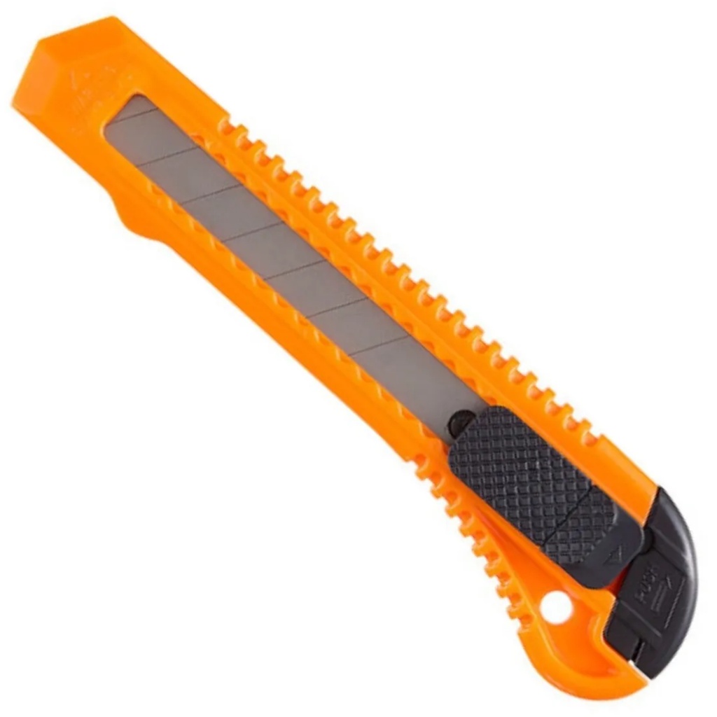 Estilete 18mm Comum Para Papelaria Artesanato Cortes E Uso Geral ...