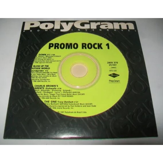 Cd Promo Polygram - Rock 1 ( Internacional ) | Shopee Brasil