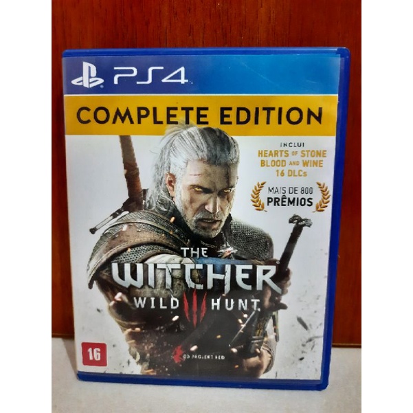 The Witcher 3: Wild Hunt - Complete Edition PS4 (Mídia Física) | Shopee Brasil