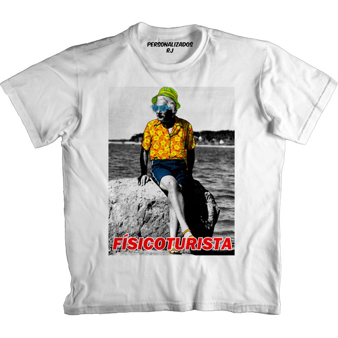 Camiseta Albert Einstein - FÍSICOTURISTA - FÍSICO TURISTA FÍSICA ...
