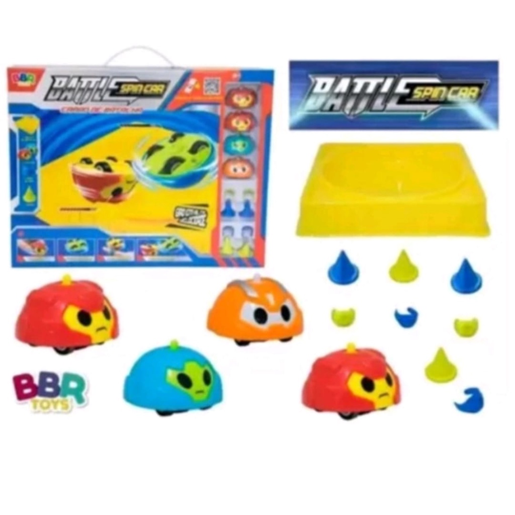 kit Carro de Batalha - Battle - Spin Car - Com Arena para as Batalhas ...