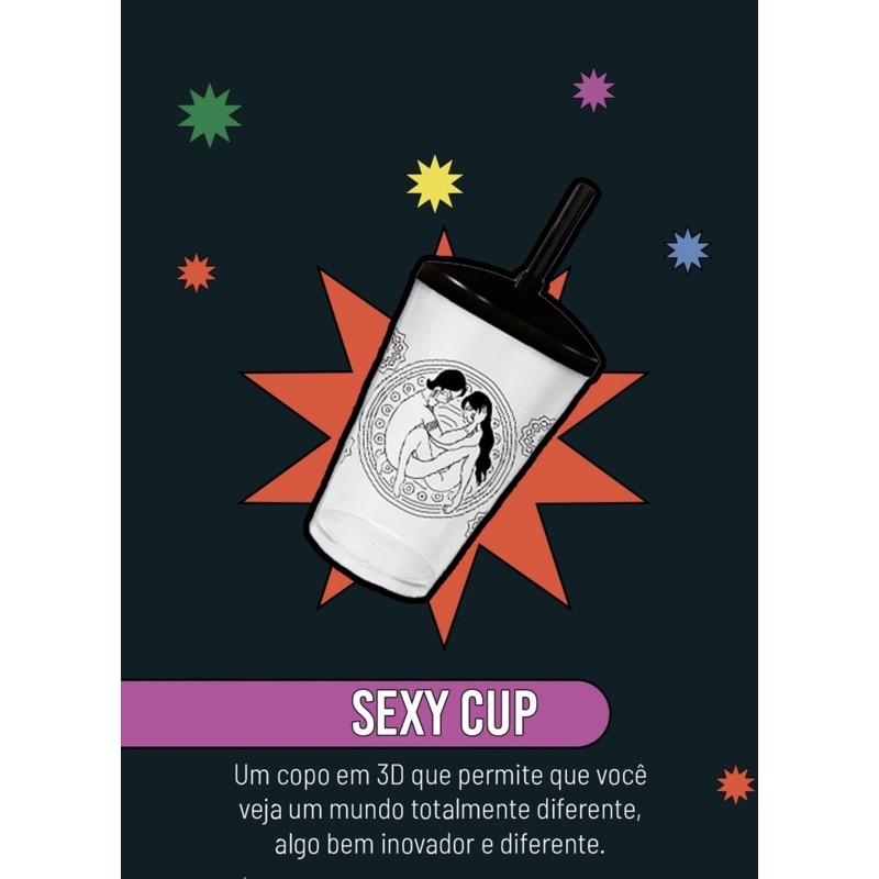 Sexy Cup Kama Sutra Copo Que Mostra PosiÇÕes Em 3d Via Aplicativo