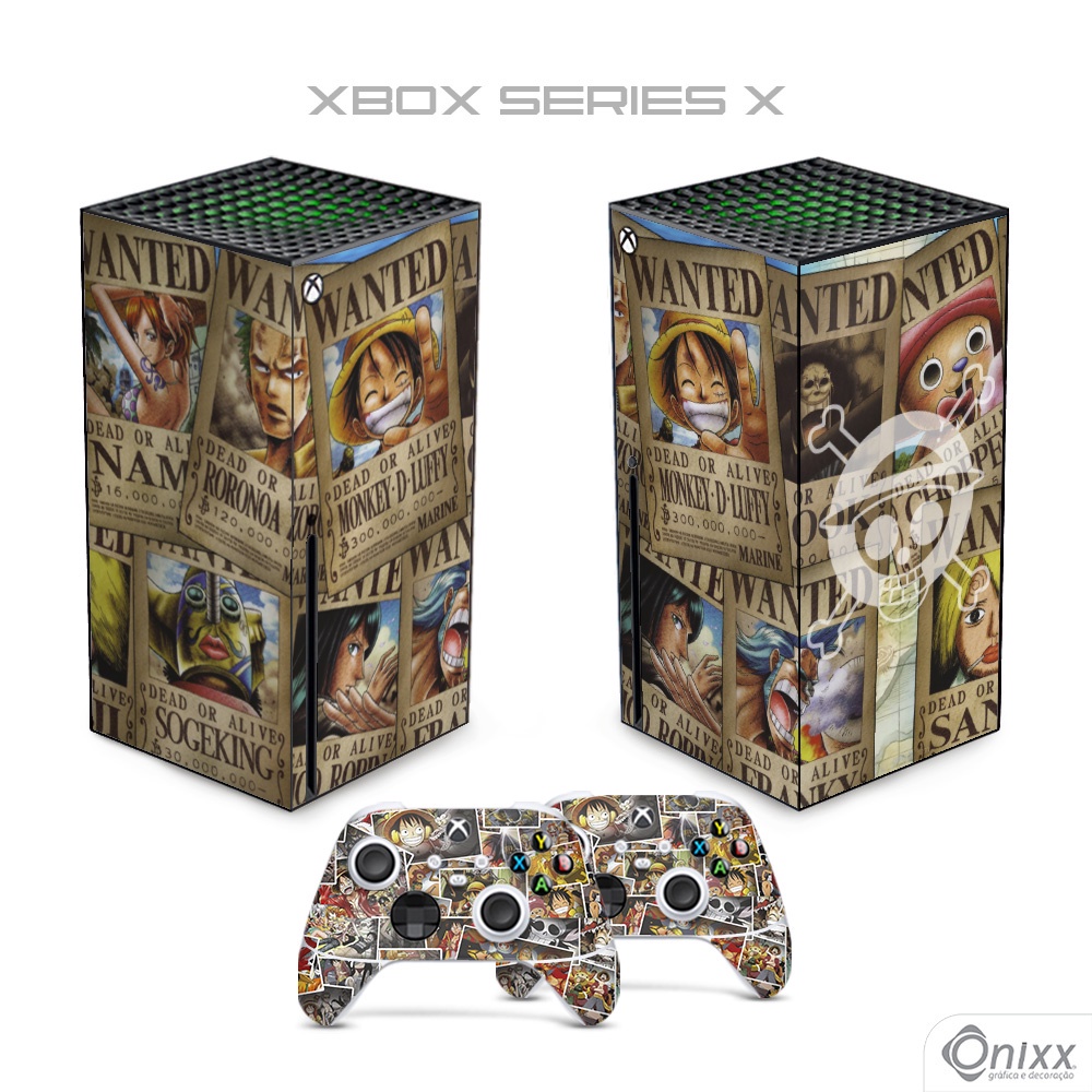 Skin XBOX Series X Adesiva One Piece | Shopee Brasil