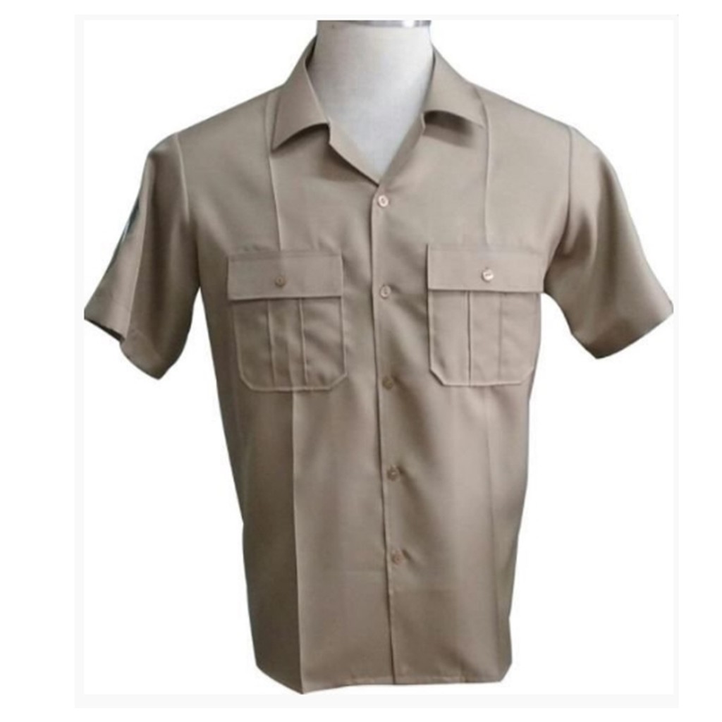 Camisa IBM Bege Manga Curta, Uniforme Passeio 8º Exército Brasileiro ...