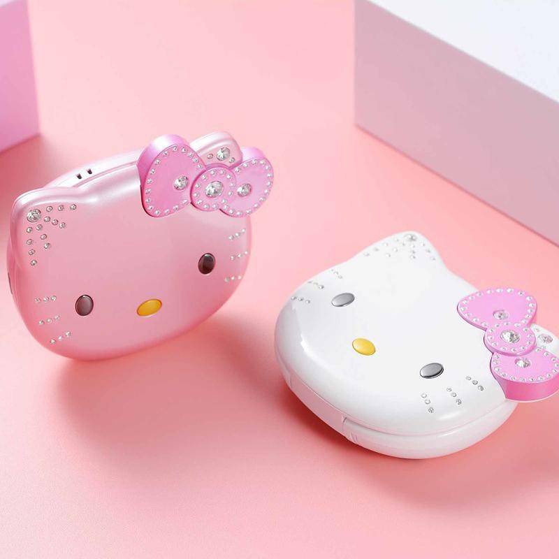 Mini Phone Cute Hello-Kitty K688 Kids Phone Flip Smart Chip Girl ...