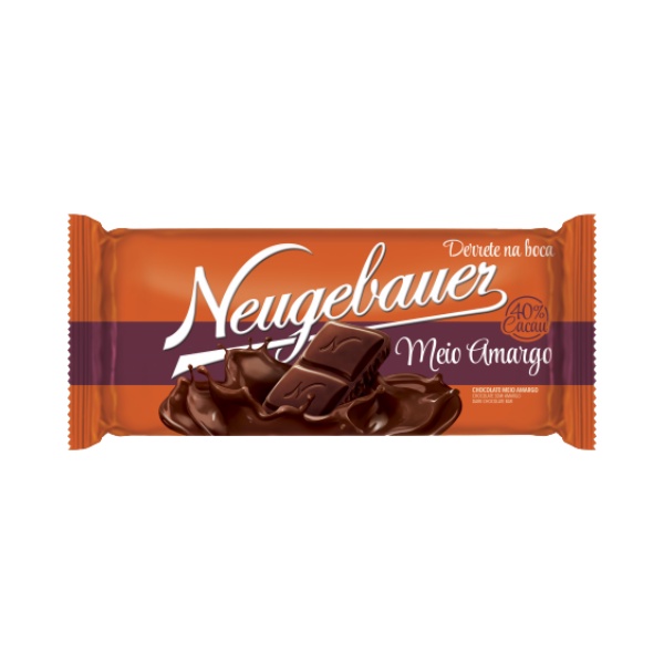 Barra de Chocolate Neugebauer Meio Amargo 90g | Shopee Brasil