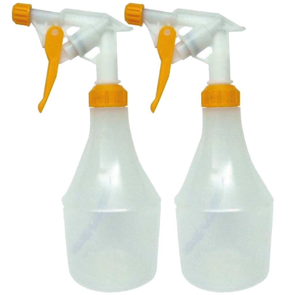 Kit 02 Spray Pulverizador Manual 500ml Aplicador Multiuso | Shopee Brasil