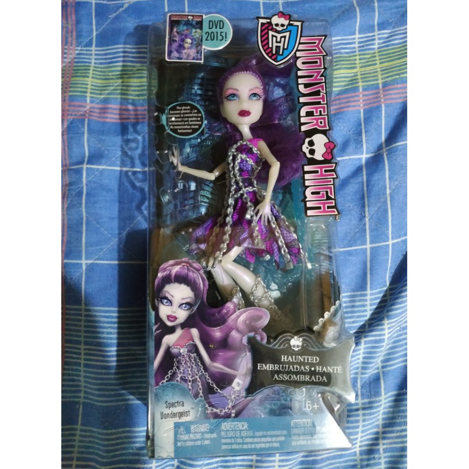 Boneca Spectra Vondergeist Monster High Haunted Assombrada Lacrada Nova Shopee Brasil