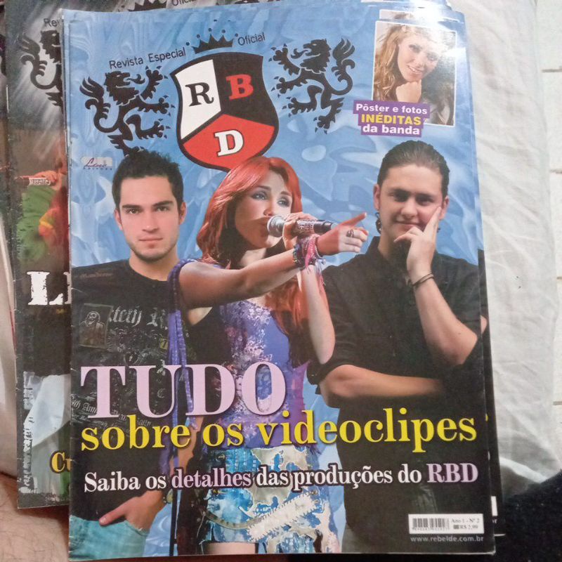 Revista Especial Rebelde Rbd | Shopee Brasil