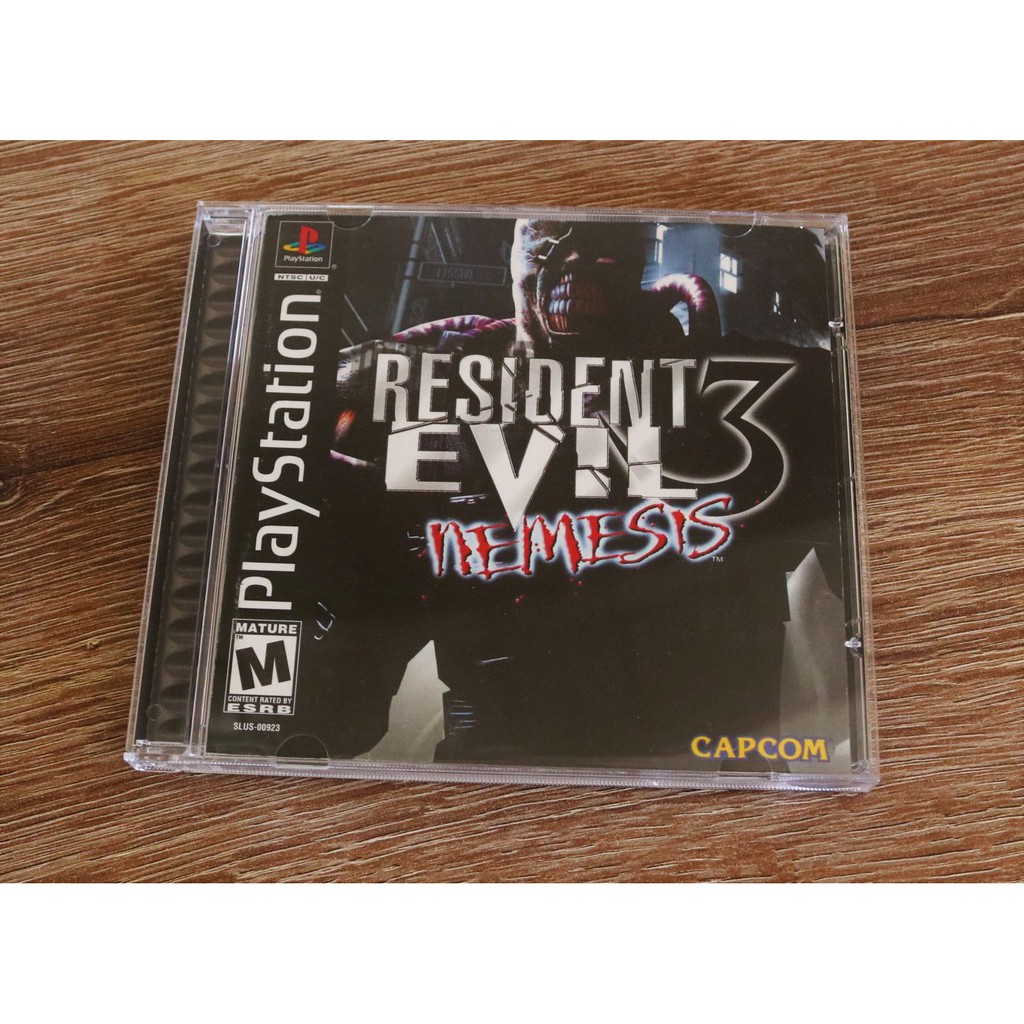 Resident Evil 3 Nemesis PS1 Original Americano Playstation 1 | Shopee ...
