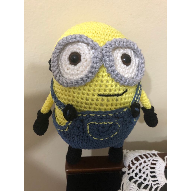 Amigurumi Minion Bob | Shopee Brasil