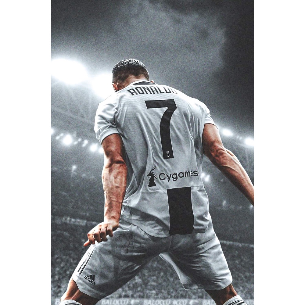 Quadro do Cristiano Ronaldo (CR7) #02 | Shopee Brasil