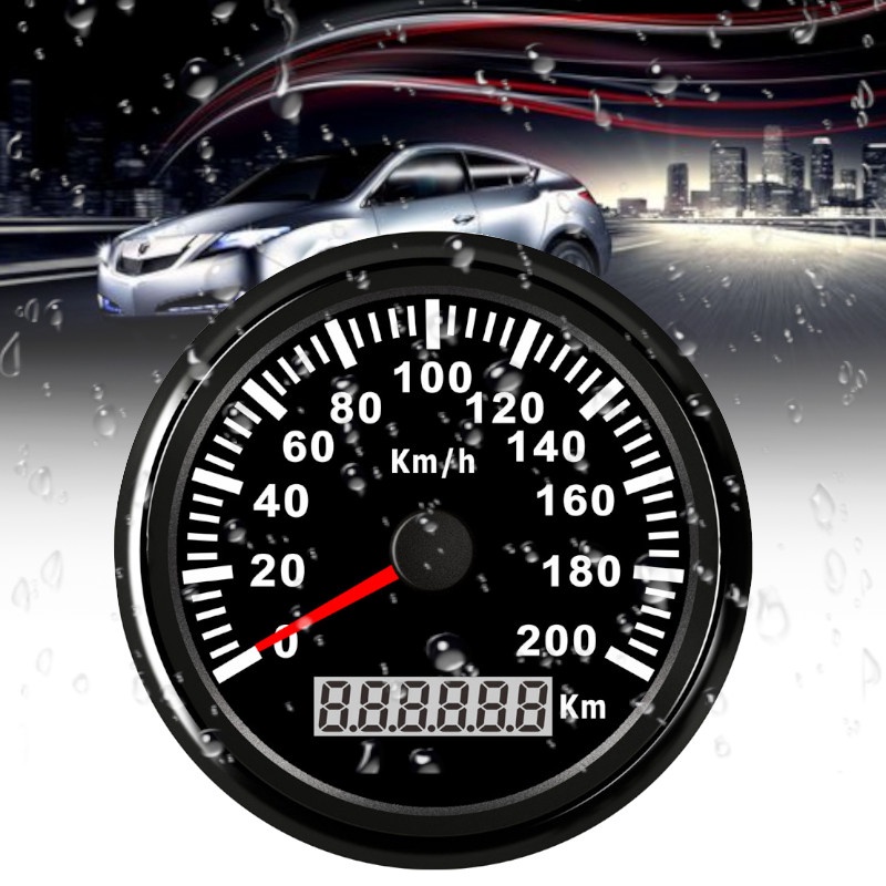 Velocímetro Digital GPS Para Carro , 85mm , 120kmh/200 kmh , À Prova D ...