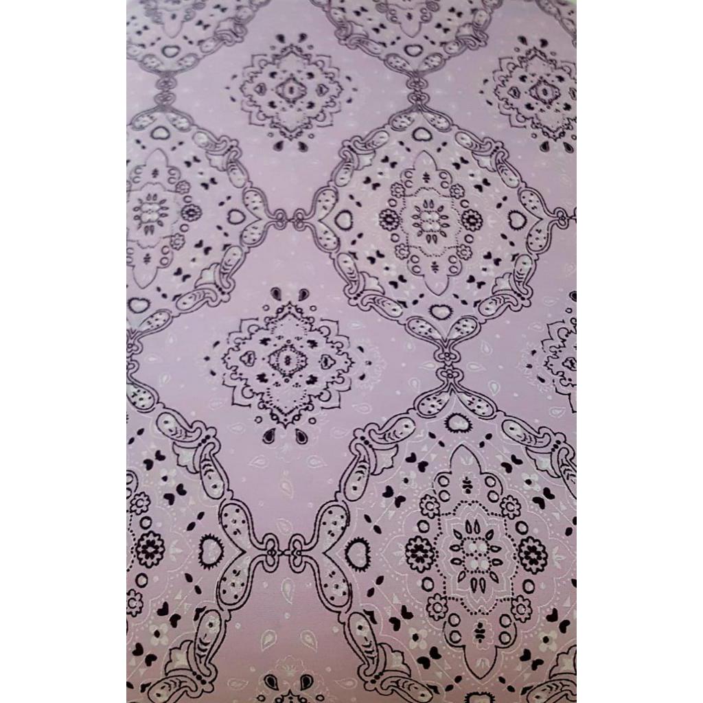 Tecido Tricoline Bandana Rosa Claro | Shopee Brasil