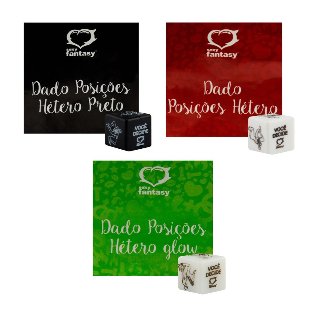 Dados Jogos E Posições Hétero Sexy Fantasy Sex Shop Shopee Brasil