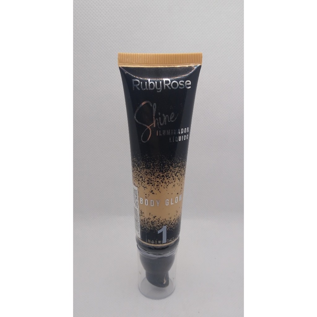 Iluminador Líquido Body Glow Ruby Rose | Shopee Brasil