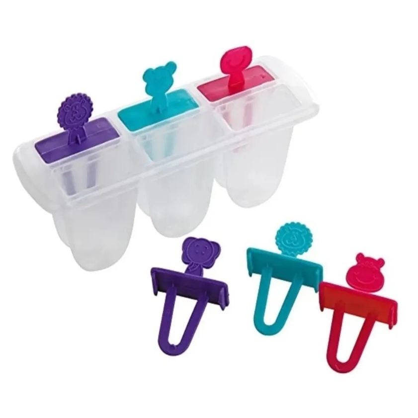 Forma Picolé Sorvete 6 Palitos Infantil Modelo Bichinho | Shopee Brasil