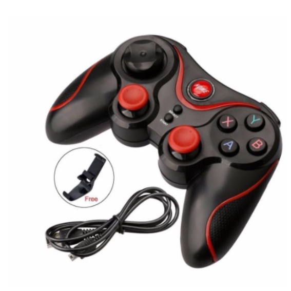 Controle de Jogo Gamepad V8 Celular Joystick Wireless Android PC ...