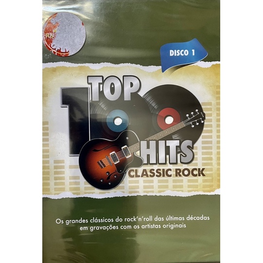 DVD TOP HITS CLASSIC ROCK DISCO 1 LACRADO | Shopee Brasil