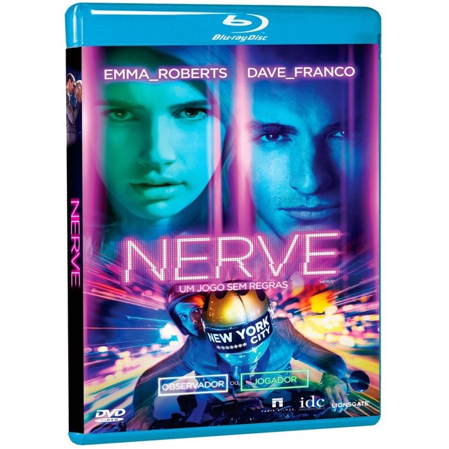 BLU-RAY - NERVE - UM JOGO SEM REGRAS - NOVO ORIGINAL LACRADO - PRONTA ENTREGA | Shopee Brasil