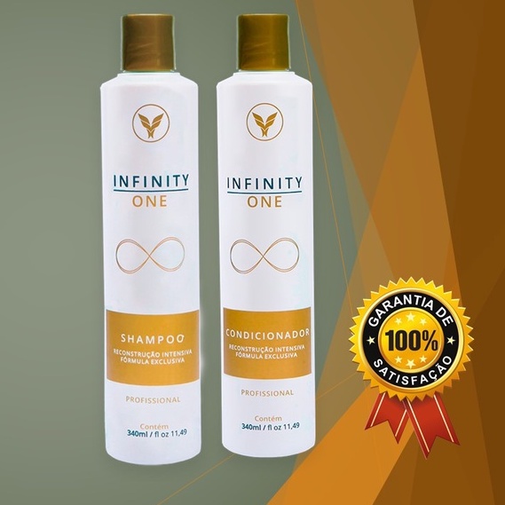 Shampoo + Condicionador Infinity One | Facinnius | Shopee Brasil