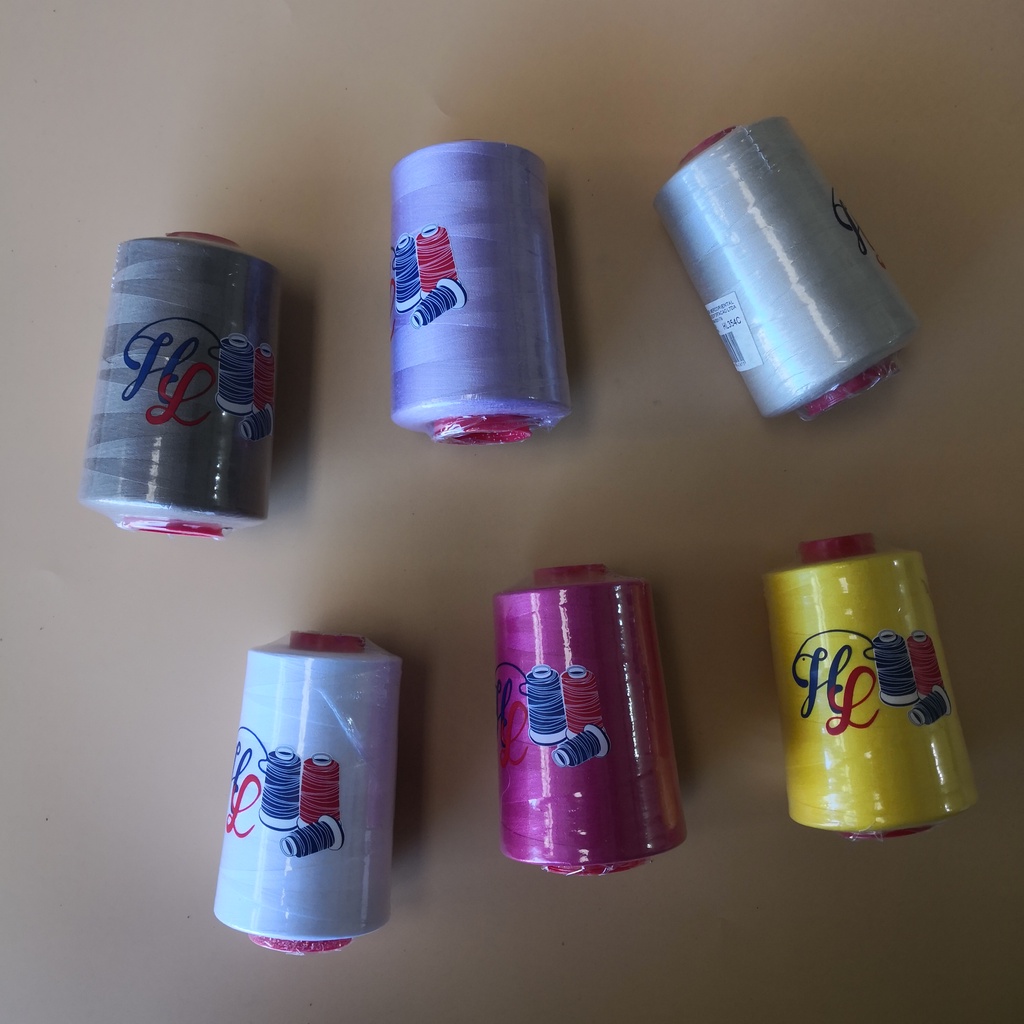 Linha De Costura （cada 5000 metros）HL - várias cores- （Linha para costura reta 120）-100 % ...