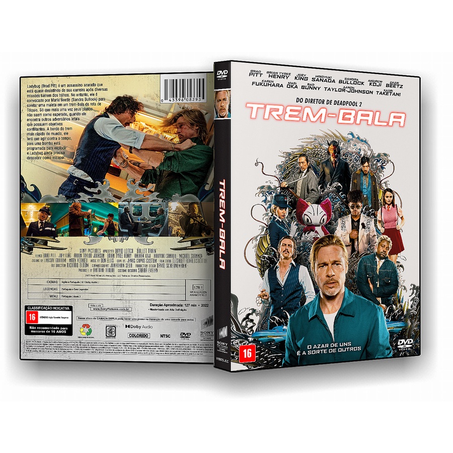 Dvd Trem-bala (dubl E Leg) | Shopee Brasil