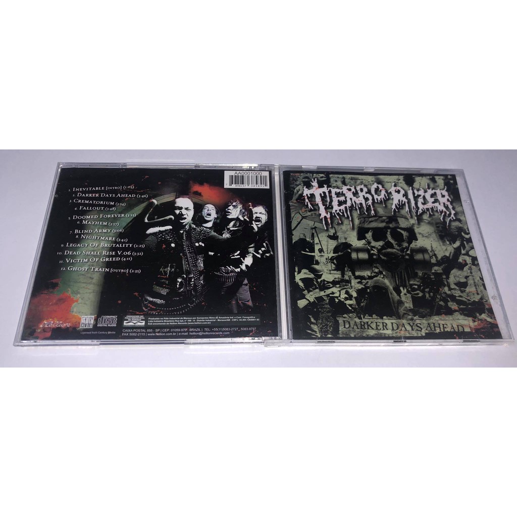 cd Terrorizer - darker days ahead | Shopee Brasil