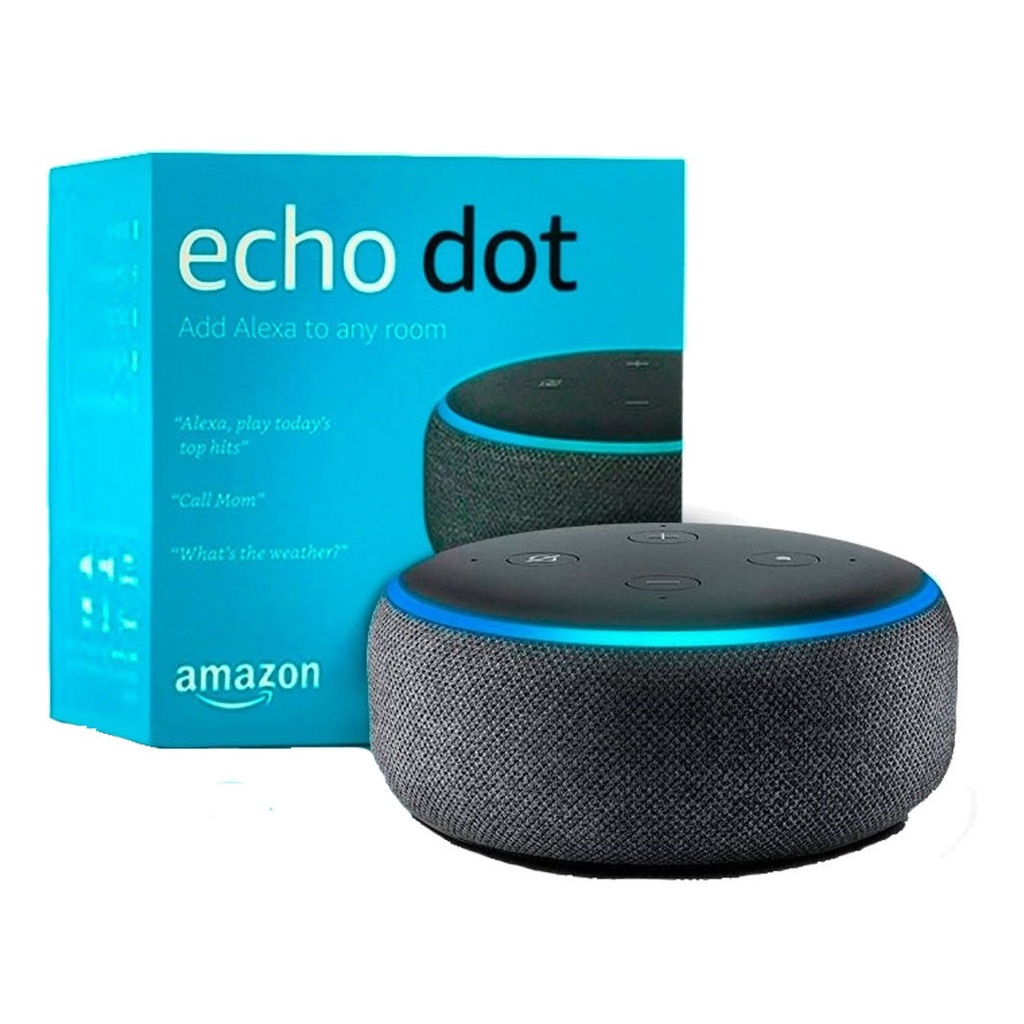 Amazon alexa Echo Dot 3a Geração Com Comando de Voz Smart Speaker ...