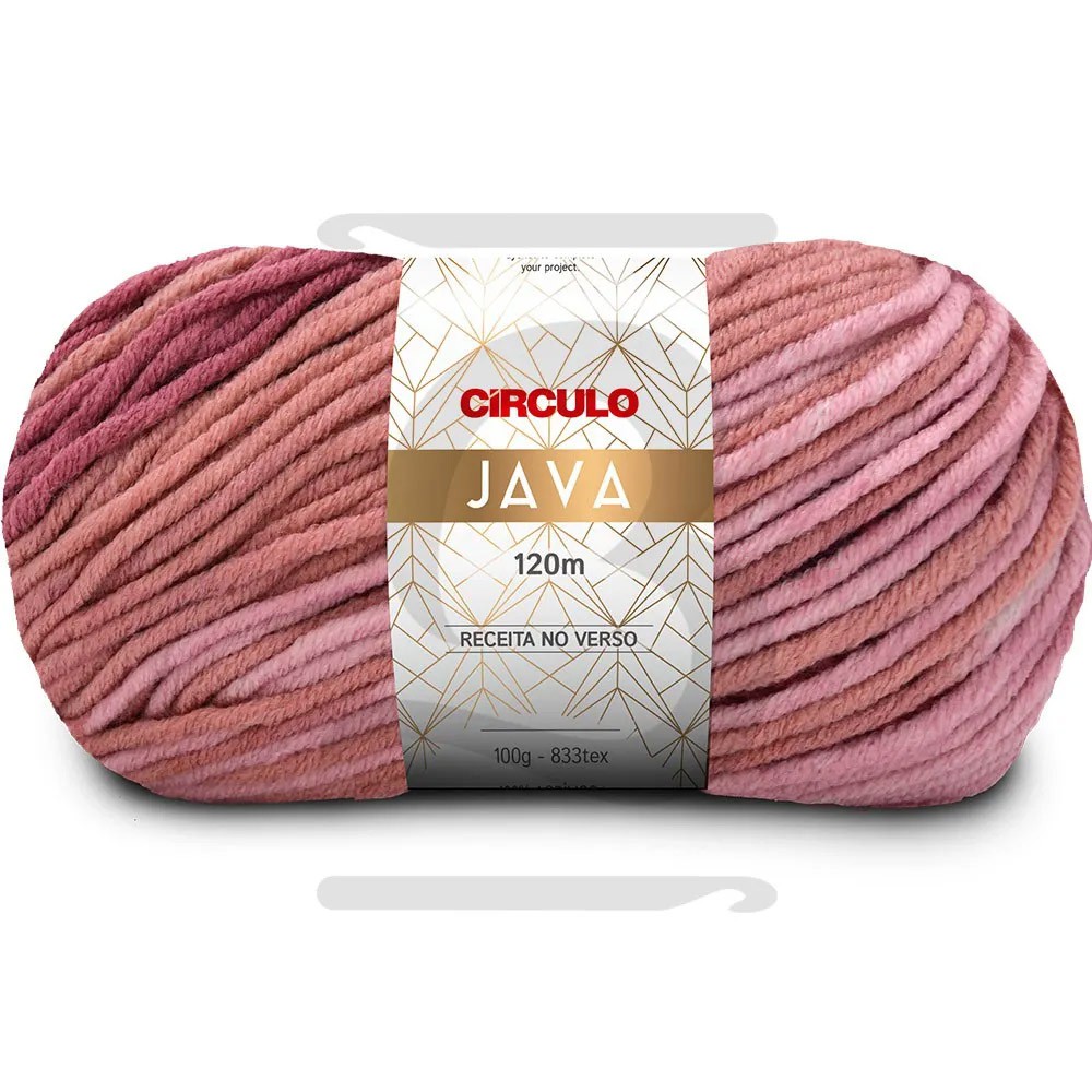 Fio Lã Java Círculo 100g | Shopee Brasil