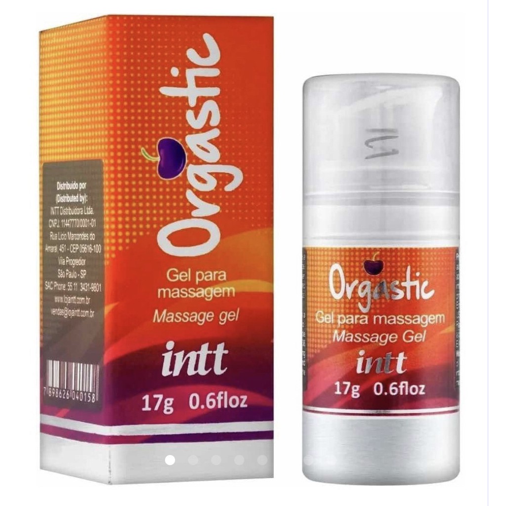 Gel Excitante Intensificador De Orgasmo Feminino Orgastic - 17g ...
