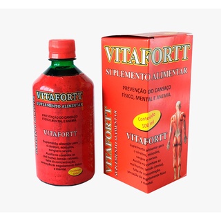Kit 9 Vitafortt Suplemento Alimentar 100% natural 500 ml | Shopee Brasil