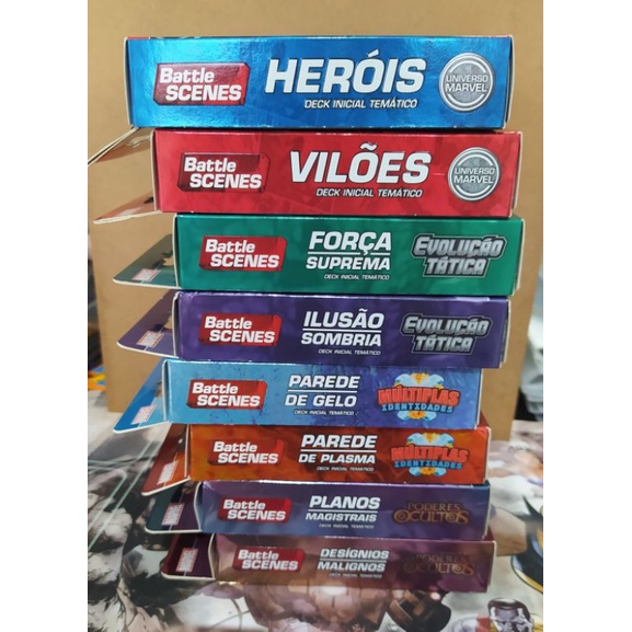 lote com 8 Decks Battle Scenes, decks conforme fotos | Shopee Brasil