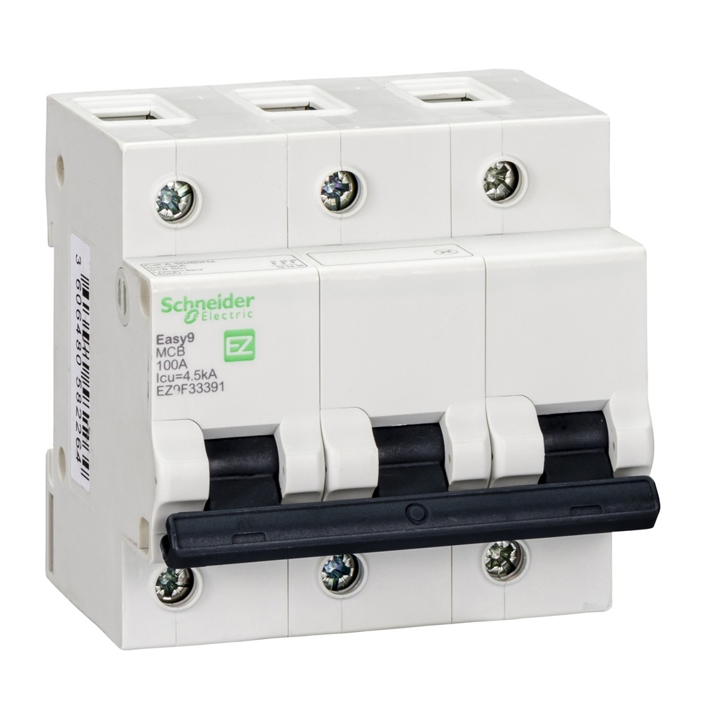 Disjuntor EASY9 3P 100A Curva C 4.5KA 230/400V EZ9F33391 - SCHNEIDER | Shopee Brasil
