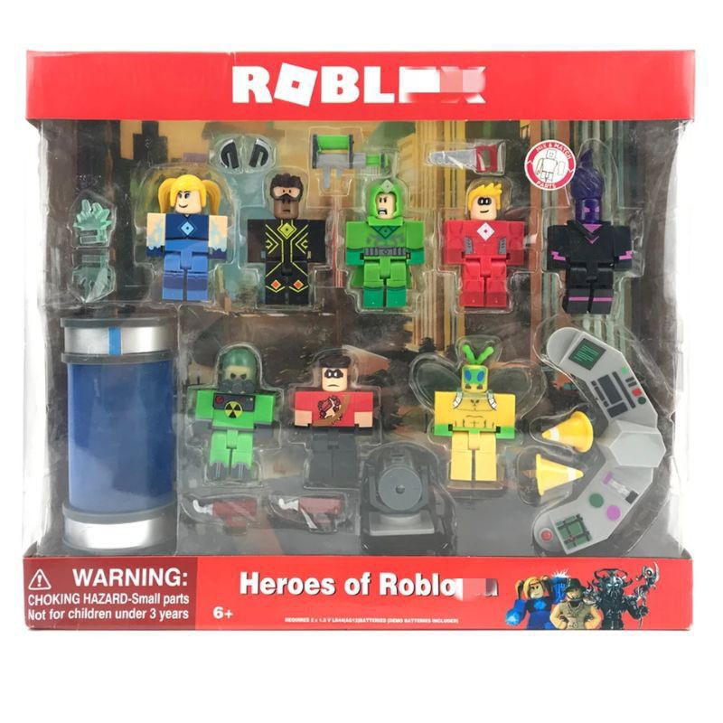 Roblox Heroes Of Robloxia Bricks Pack / Figure Pack | Shopee Brasil