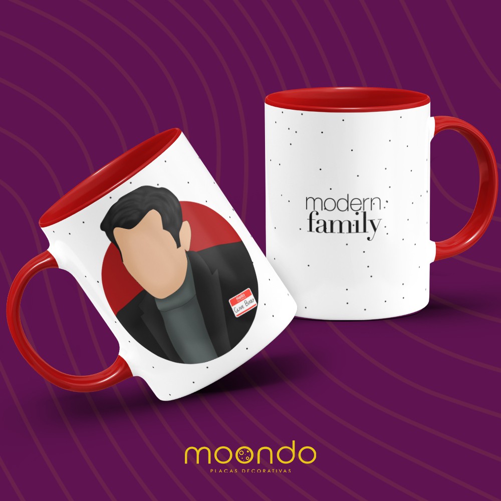 Caneca de Porcelana - Modern Family, Phil Dunphy, Clive Bixby | Shopee ...