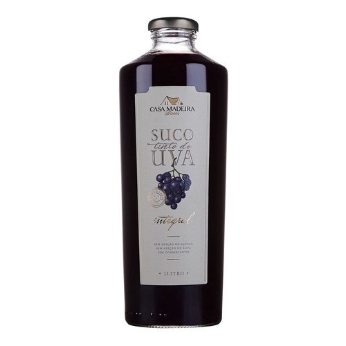 Suco De Uva Puro Casa Madeira Integral 1 Litro | Shopee Brasil