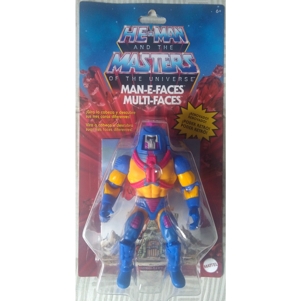 Boneco Multifaces Man e Faces He Man Origins Mattel Lacrado | Shopee Brasil
