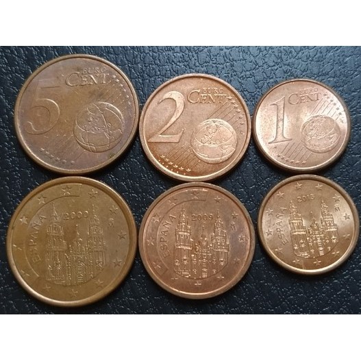 Moedas de Euro dos países que fazem parte da União Europeia | Shopee Brasil