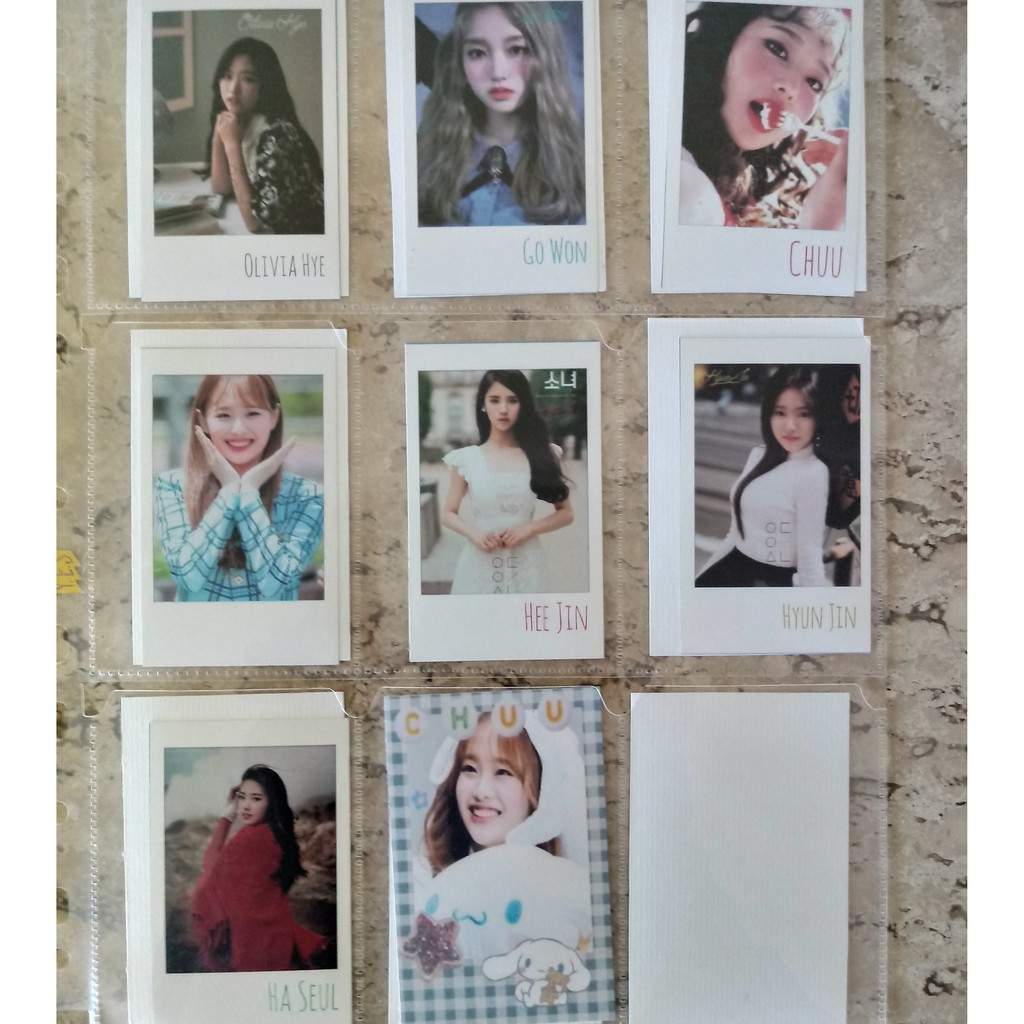 Mini Polaroid Loona (8 opções) | Shopee Brasil