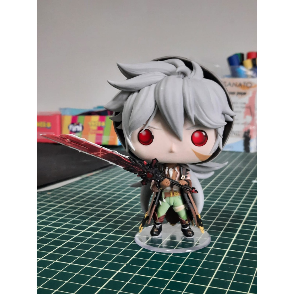 Boneco Razor Genshin Impact - Em Biscuit - Linha Funko Pop | Shopee Brasil