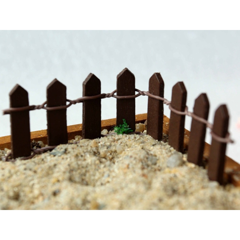 10 Mini Cerca Jardim Terrário Miniatura Cerquinha | Shopee Brasil