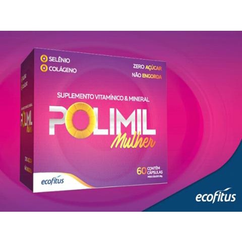 Polimil Mulher 60 Cápsulaspolimil Mulher 60 Cápsulas | Shopee Brasil