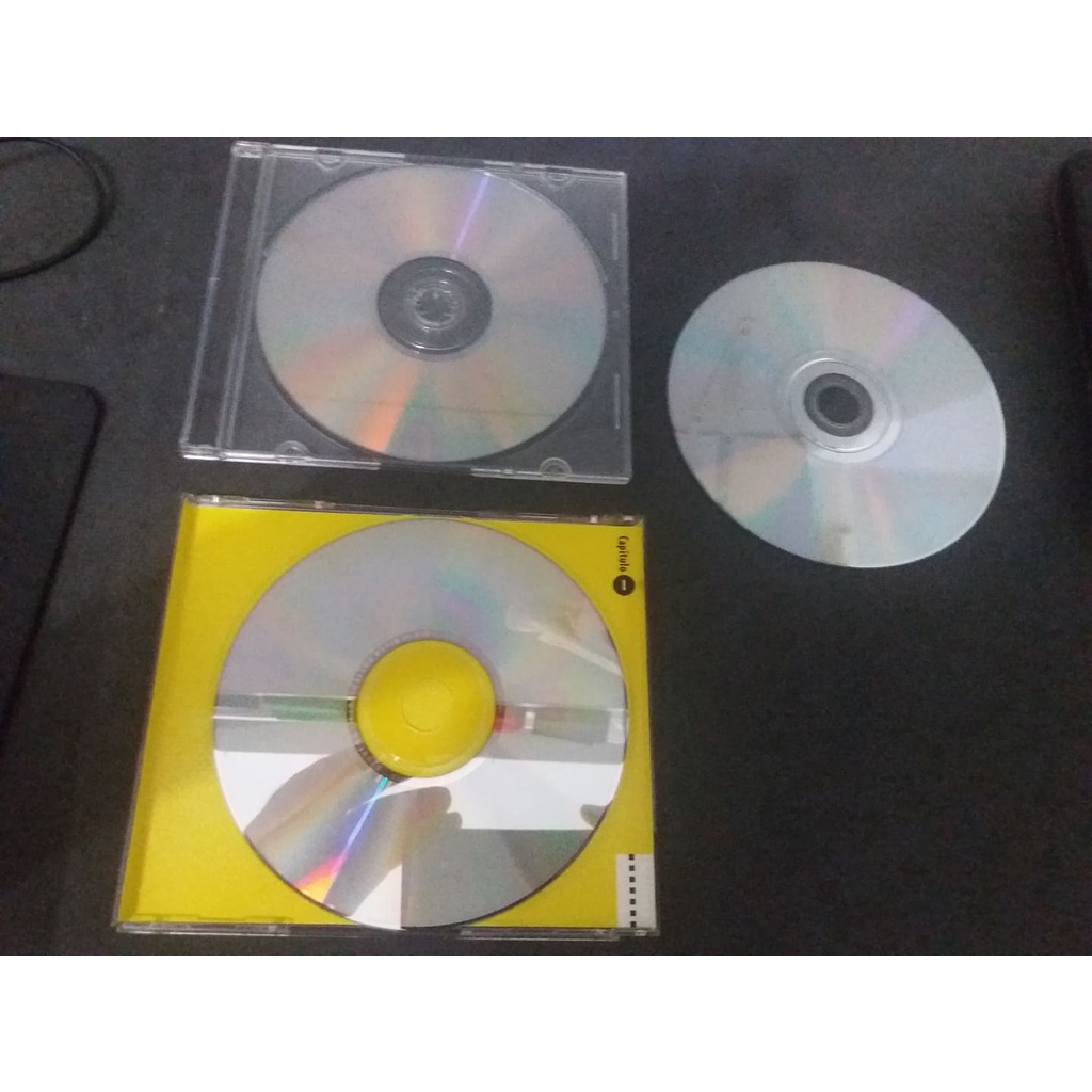 Conjunto de Cds usado antigos. | Shopee Brasil