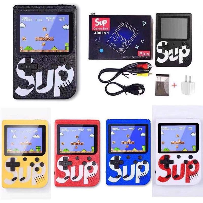 Mini Game Boy Sup Game Box 400 Em 1 | Shopee Brasil
