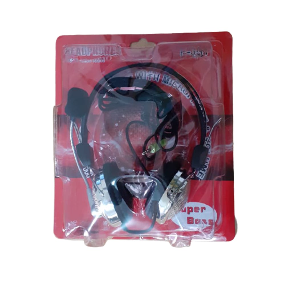Fone De Ouvido Red Set Headphone Gamer P2 F-301 | Shopee Brasil